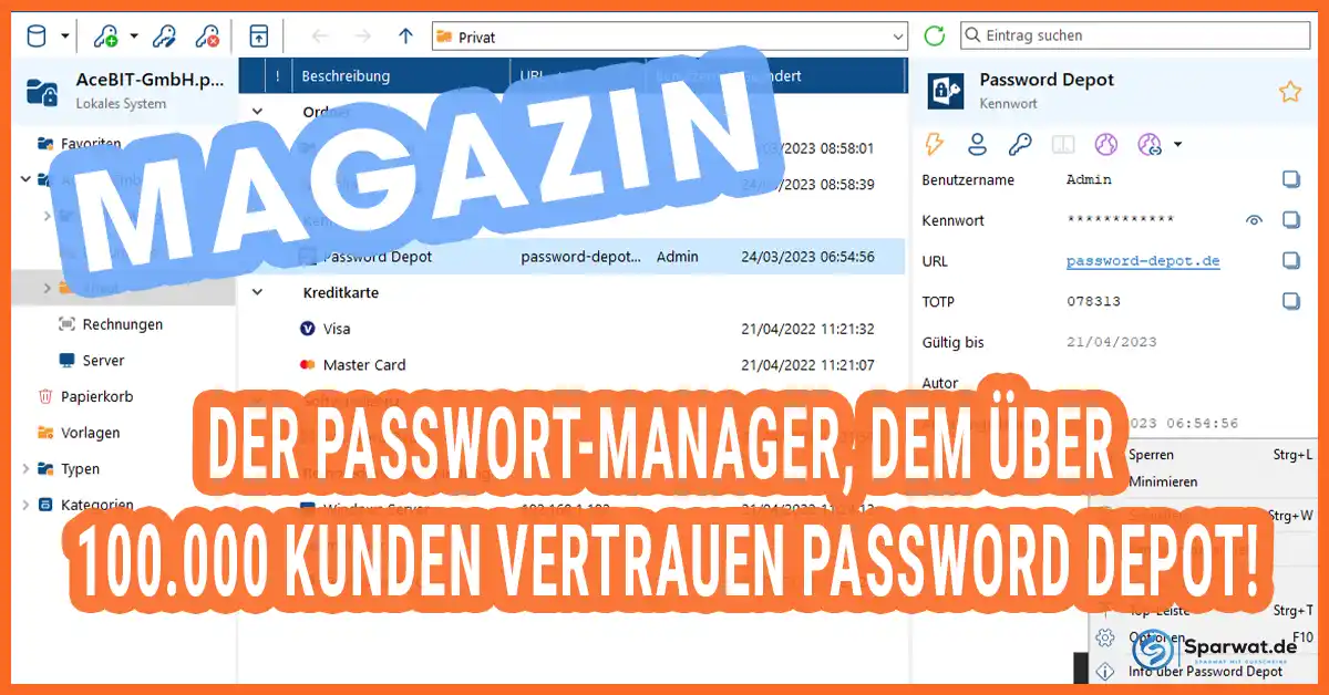 Entdecke die Macht von Password Depot: Sicher und Einfach!
